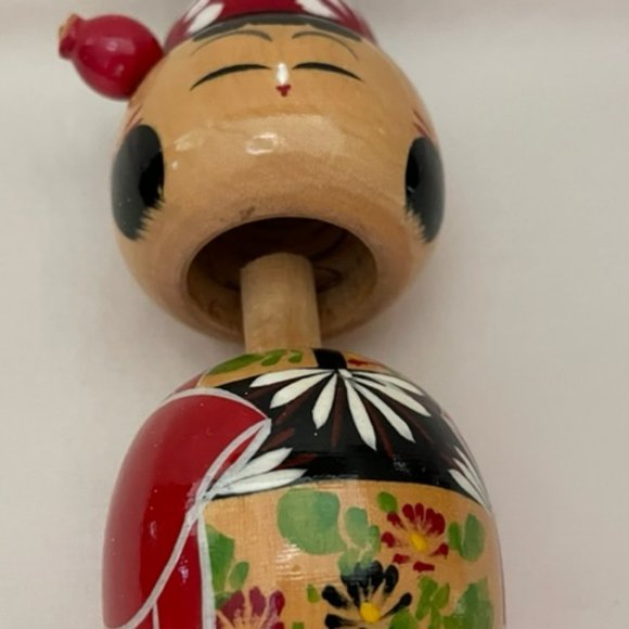 Vintage | Accents | Vintage Japanese Kokeshi Bobble Head Doll | Poshmark